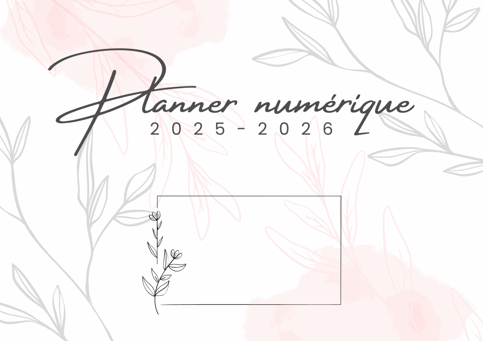 Mon planner numérique 2025-2026 - maitresseaurel.fr